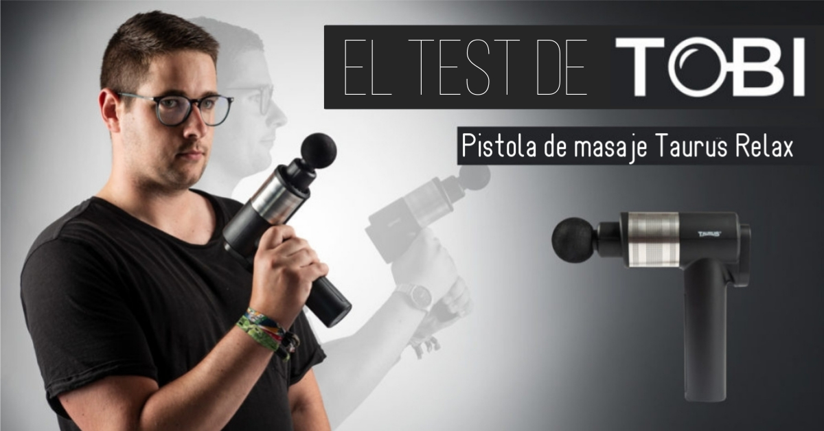 Pistola de masaje a prueba: Taurus Relax - El Blog de Fitshop