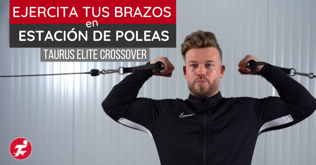 Nuestros ejercicios en estación de poleas para tus brazos